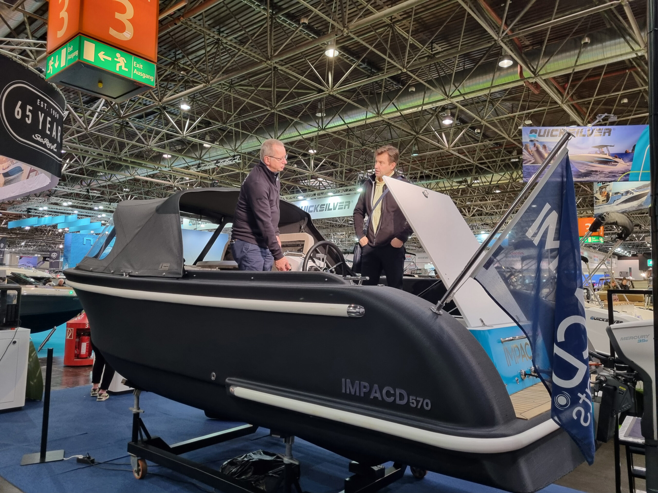 3D printed boats from recycled plastic - Electric boat