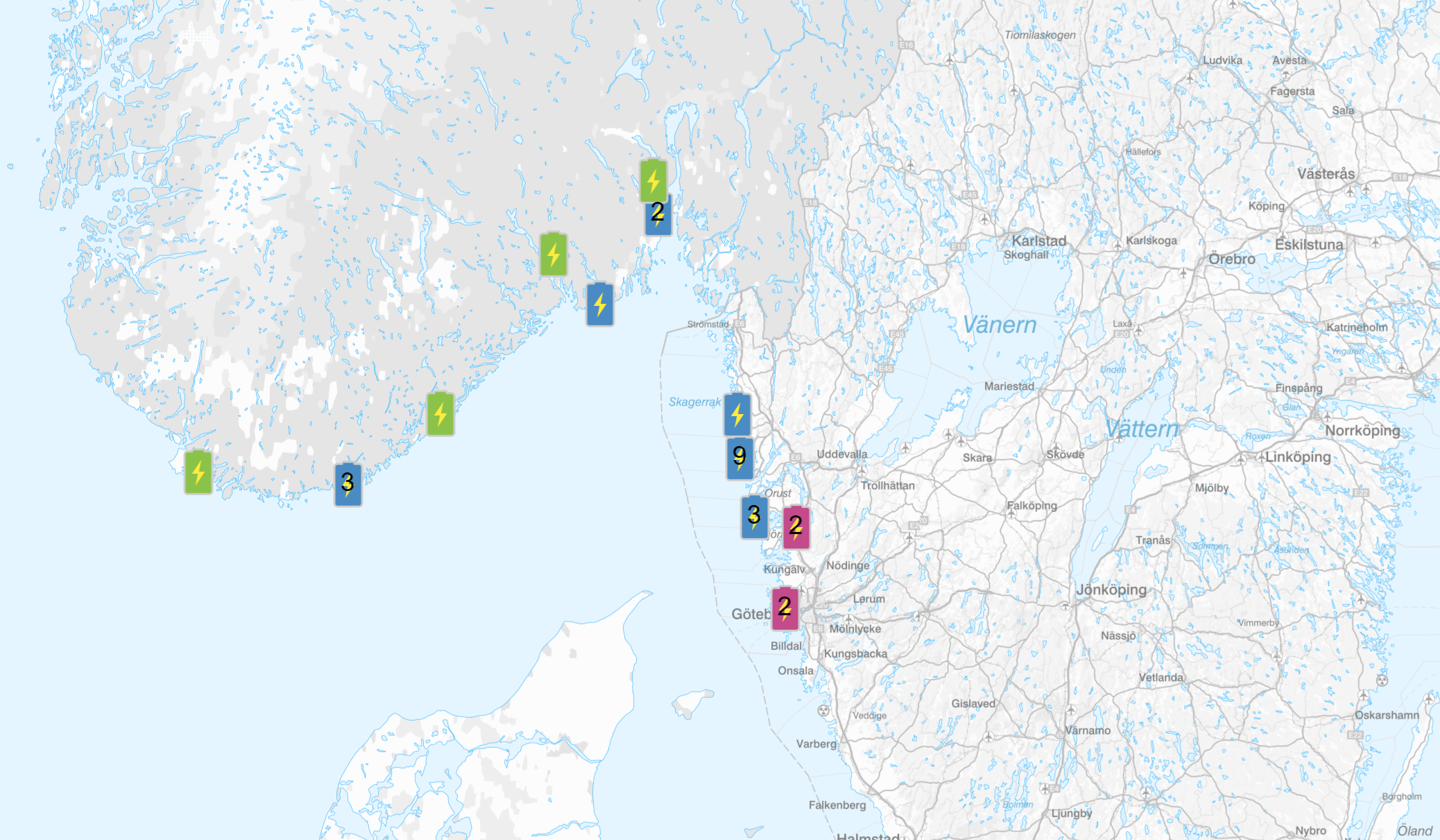Charging map for electric boats launched - Electric Boat